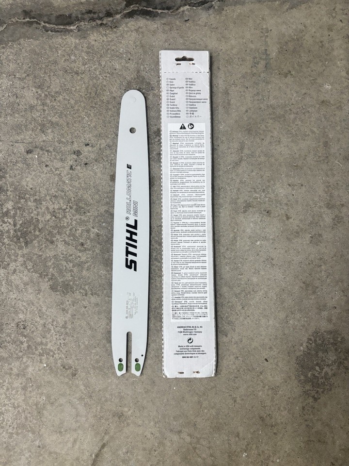 NEW Genuine STIHL 16" Rollomatic Bar 3/8" Picco .043" 55 Link 3005-008 ...