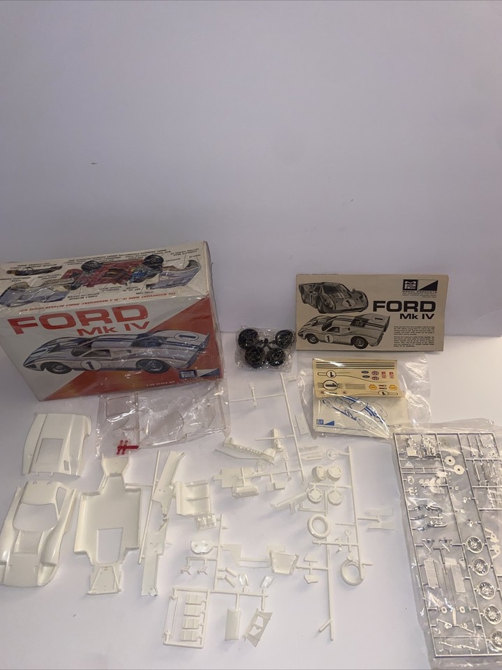 MPC Ford Mk IV 1/25 Open Box As Pictured | eBay
