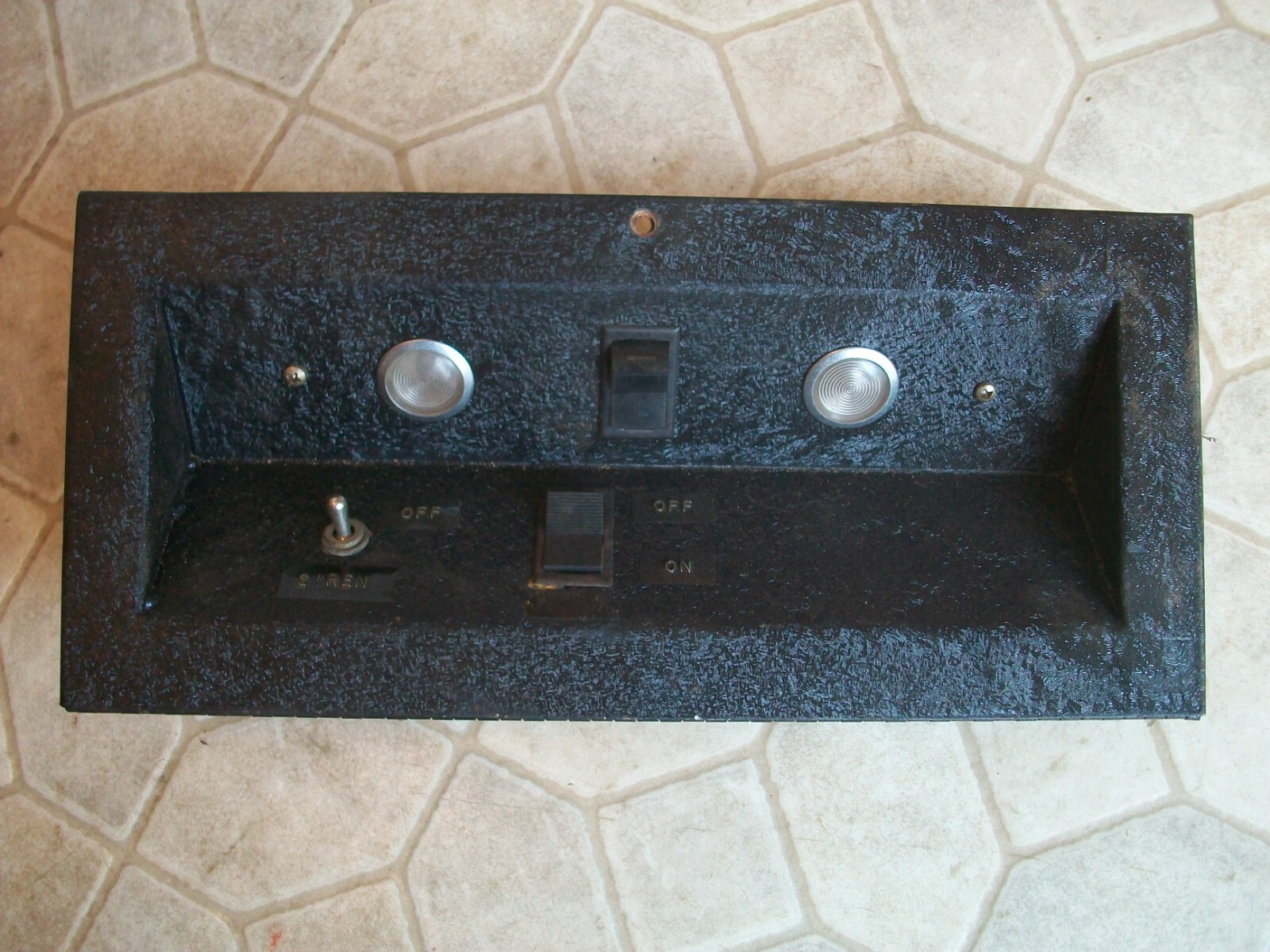 Vintage Emergency Switch Panel | eBay