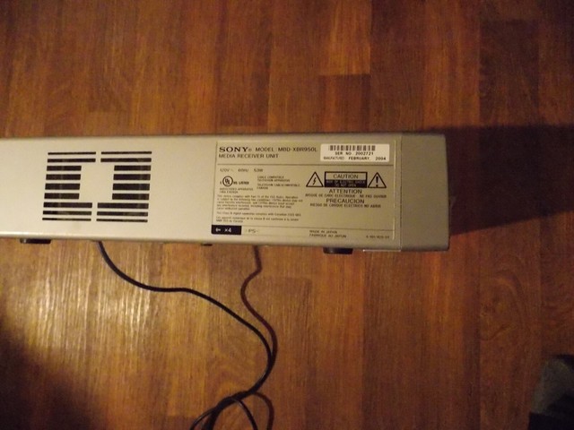 Sony Mbd-xbr950 TV Display Media Receiver Unit for Mbd55xbr950 for sale ...