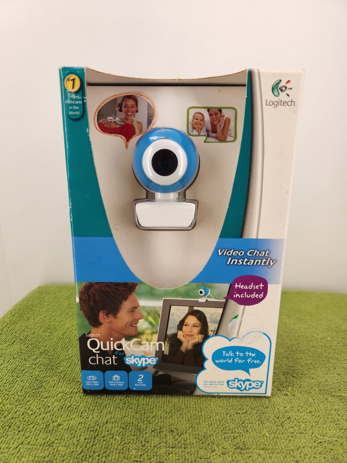Logitech 961556-0403 QuickCam Chat for Skype for sale online | eBay