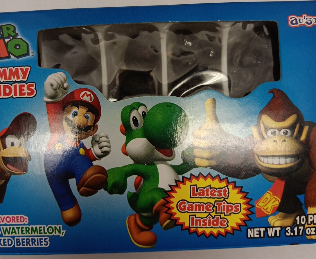 RARE 2007 Nintendo Super Mario 3D Gummy Candy COLLECTIBLE | eBay