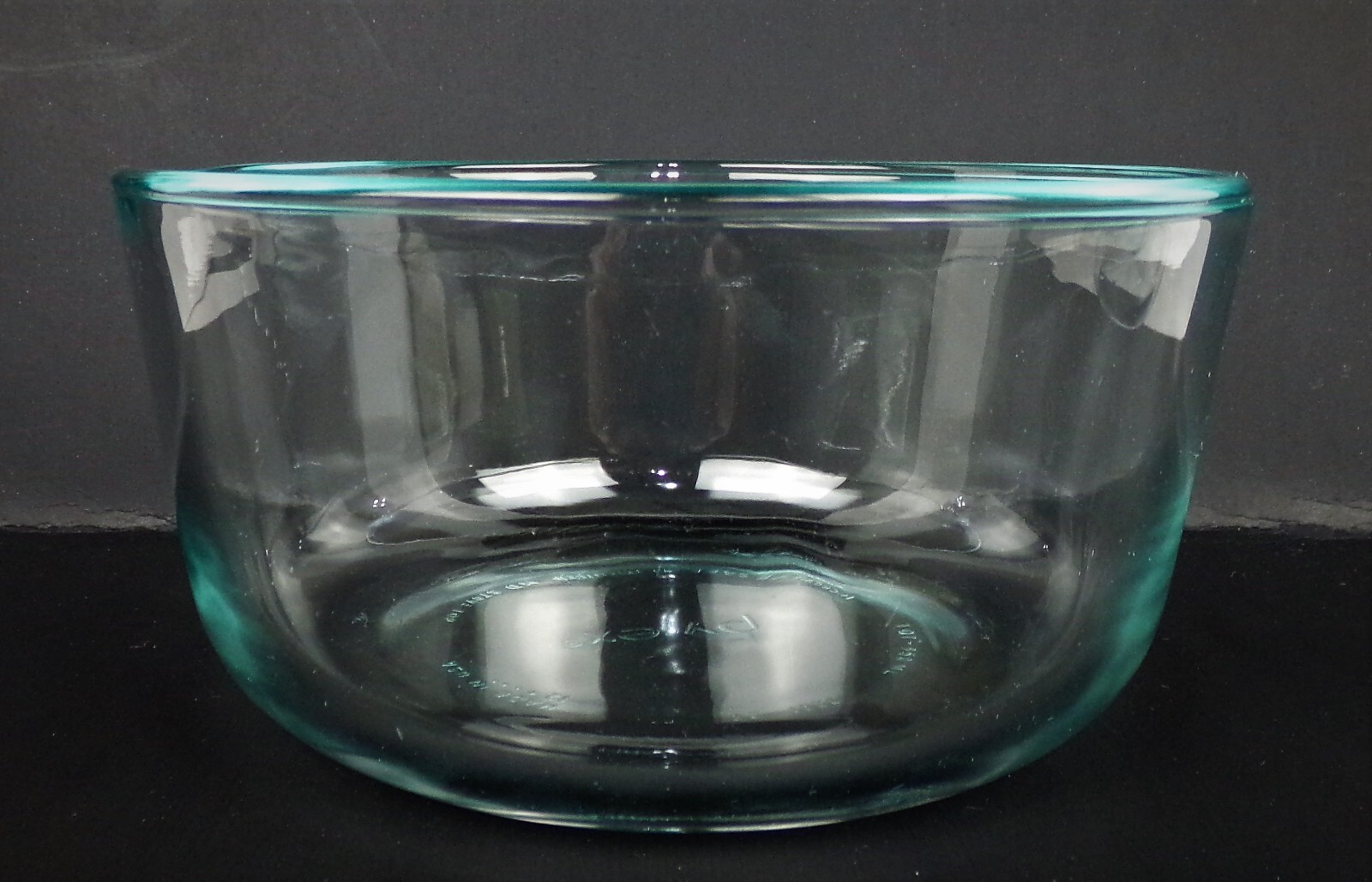 Set of 3 PYREX Clear Blue Tint Storage Bowls #7200, 7201, 7201R + free ...