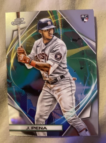 Jeremy Pena 2022 Topps Chrome Cosmic #41 Base Rookie Card RC Astros | eBay