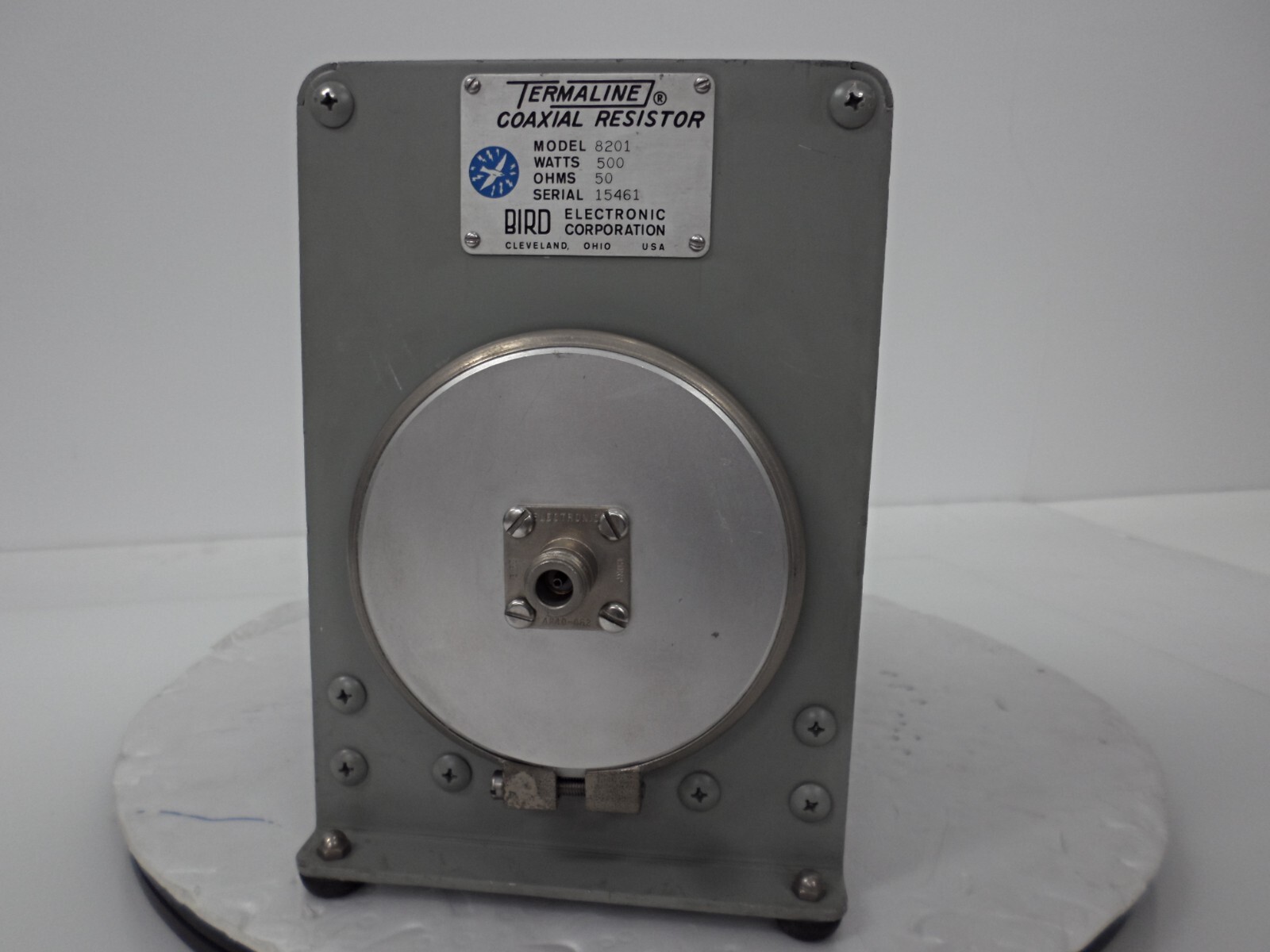 Bird 8201 Termaline Coaxial Resistor 500 Watt 50 Ohms for sale online ...