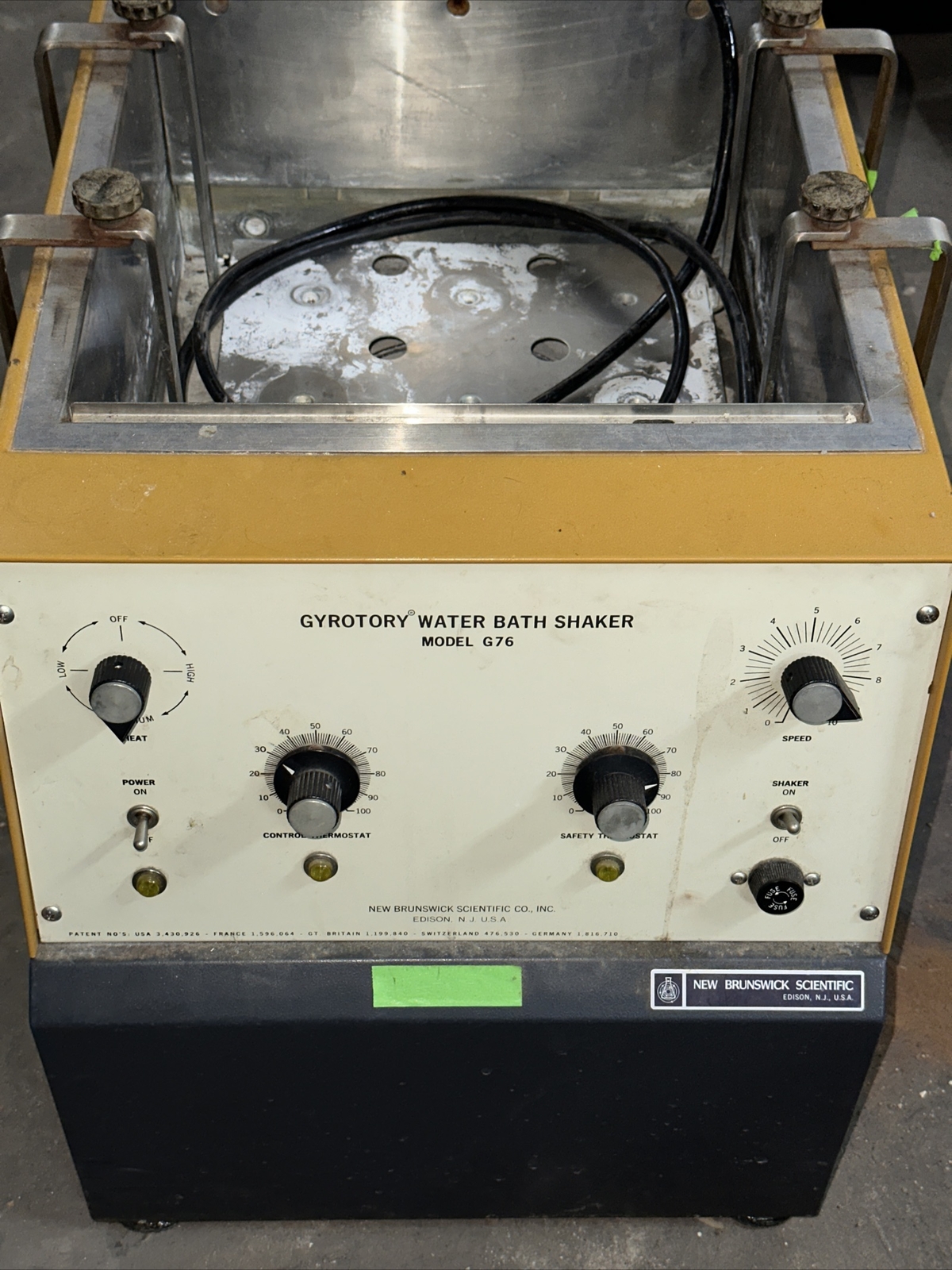 New Brunswick G76 Gyrotory Warmer Shaker Water Bath w/Lid M1028-0000 #2 ...