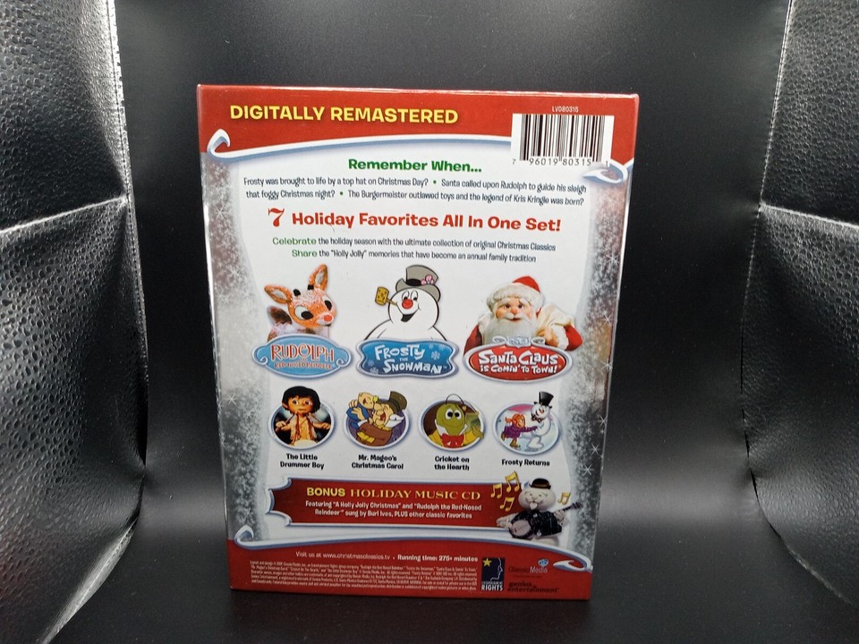 The Original Television Christmas Classics (DVD, 2007, Multi-Disc Set ...