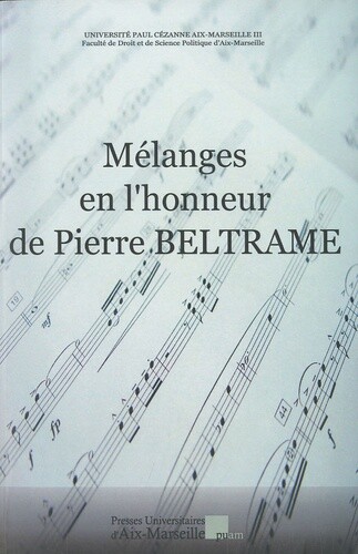 Melanges en l'honneur de Pierre Beltrame de Christian Louit | eBay