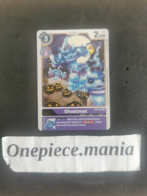 Digimon Card Game Ghostmon-BT4-077 - R | eBay.de