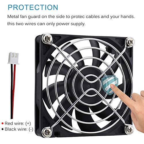 80mm Fan 80mm X 80mm X 15mm 24v Dc Brushless Cooling Fan Sleeve Bearing ...