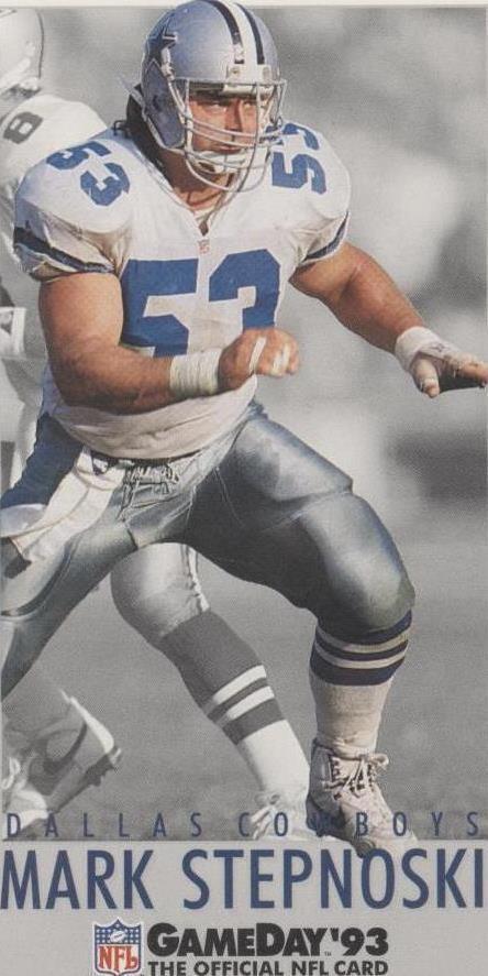 1993 Fleer GameDay - Mark Stepnoski #353 for sale online | eBay