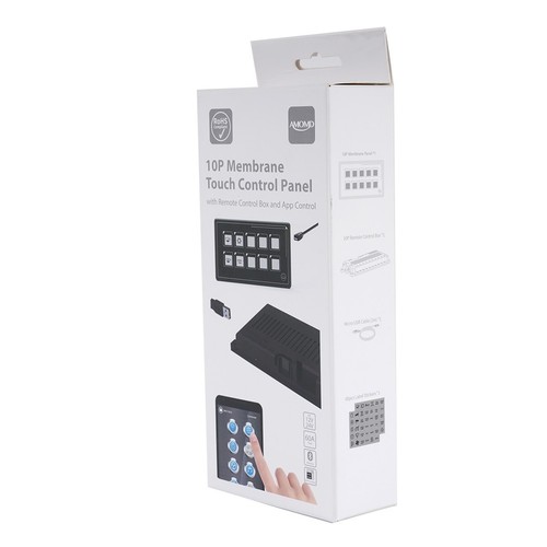 10-digit 5MM Ultra-thin Membrane Button Switch + APP Control Dual ...