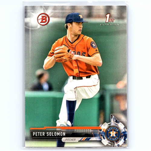 2017 Bowman Draft Peter Solomon #BD-148 Houston Astros | eBay