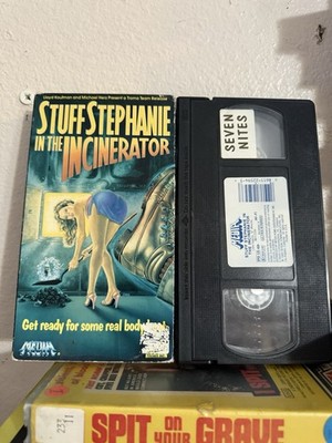 Stuff Stephanie in the Incinerator VHS Horror Media Cult Classic OOP ...