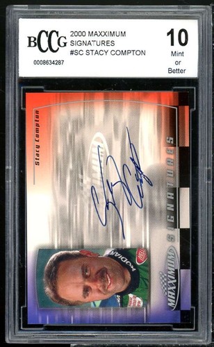 Stacy Compton Card 2000 Maxximum Signatures #sc BGS BCCG 10 | eBay