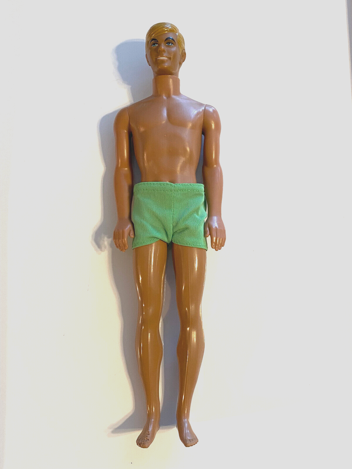 Vintage Barbie Sunset Malibu Ken Doll (1968) with Bright Green Swim ...