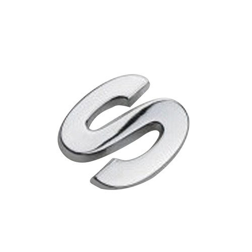 Car (A-Z) 3D LOGO DIY Metallic Alphabet Sticker Emblem Letter Badge ...