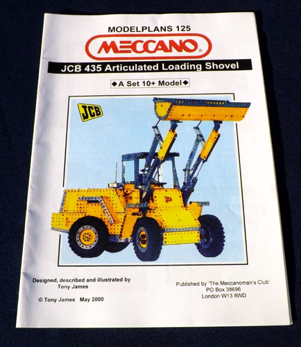 Meccano Model Plans, various issues available. | eBay UK