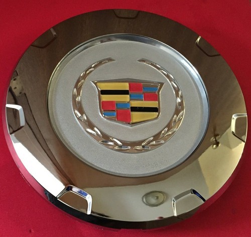 1X 2007-2014 CADILLAC ESCALADE COLORED CREST 22" WHEEL CENTER CAP ...