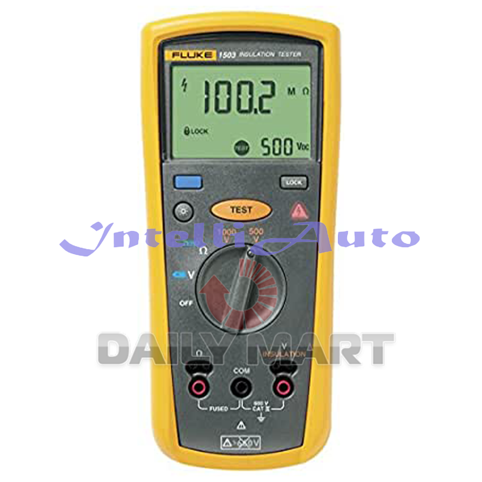New FLUKE 1503 F1503 Digital Insulation Resistance Tester Megger Meter ...