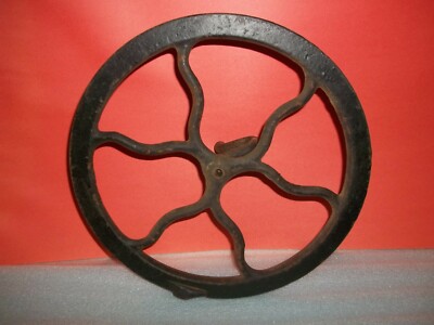 Antique Singer Treadle Sewing Machine Cast Iron FlyWheel | eBay