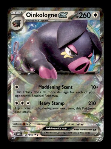 Oinkologne ex #158/198 SV01: Scarlet & Violet Base Set Pokemon | eBay
