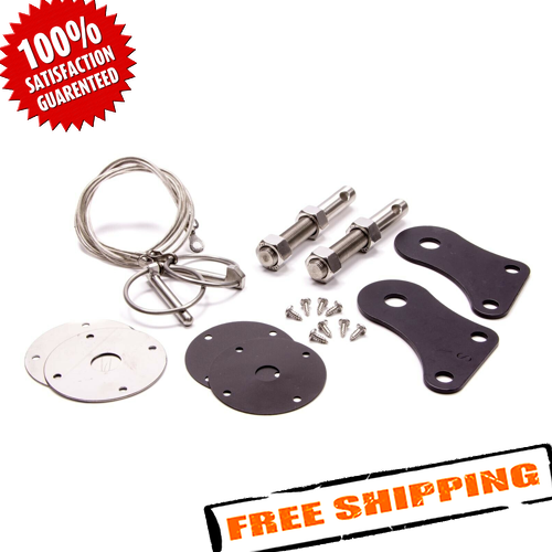 Drake Automotive S1MS-16892-SSK SS Hood Pin Kit for 2005-2009 Ford ...