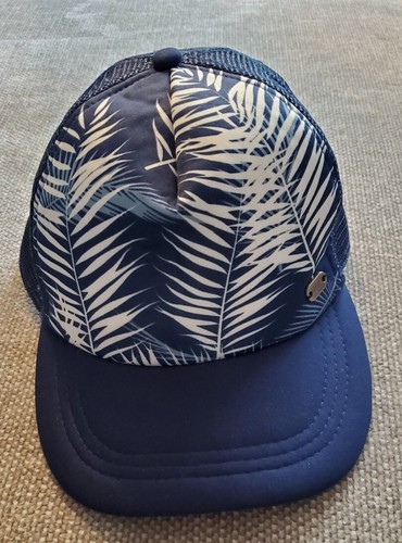 Carve Designs Palm Tree Leaves Blue Hat One Size Men Women Trucker Cap ...