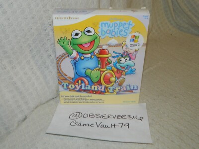 Muppet Babies Toyland Train for PC BIG BOX NEW | eBay