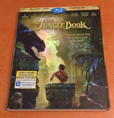 The Jungle Book Blu-ray Bill Murray Ben Kingsley Idris Elba Lupita ...