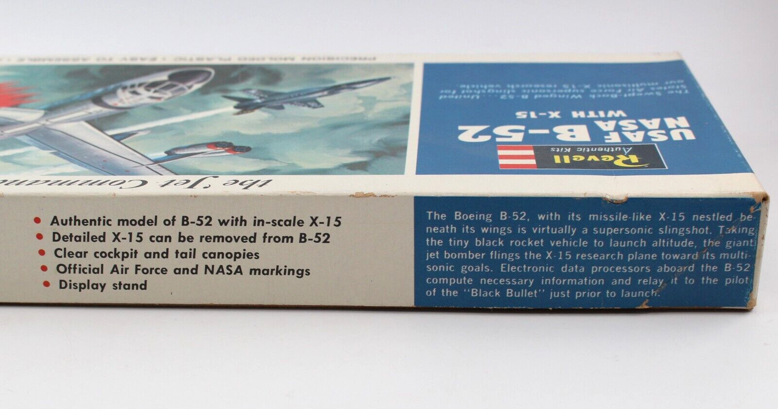 Vintage 1964 Revell USAF NASA B-52 With X-15 Model Kit H-273-130 ...