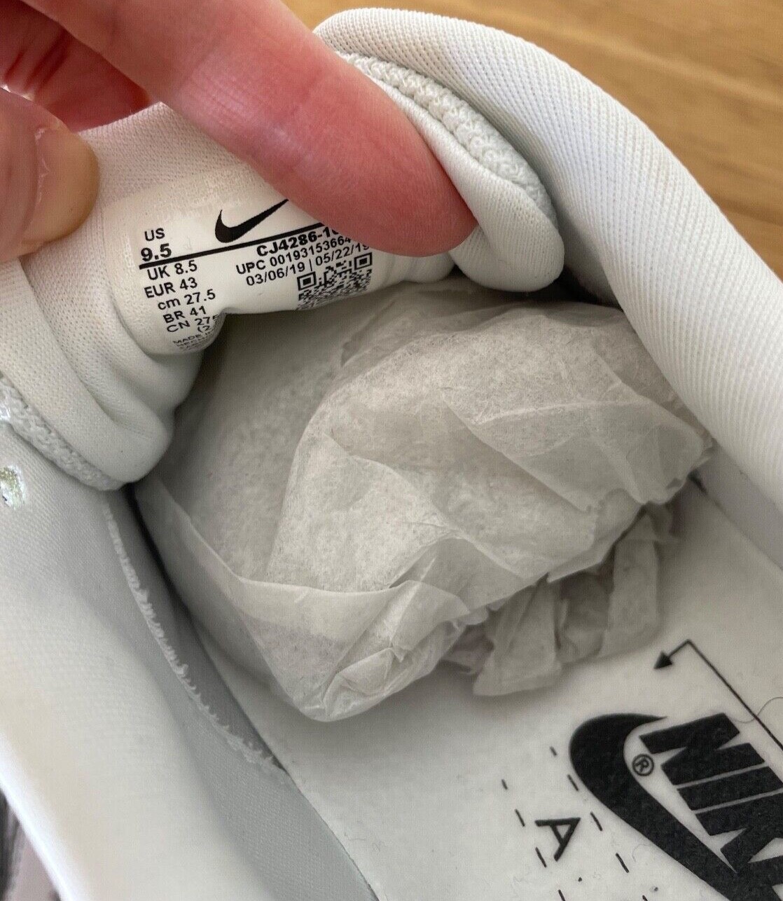 Nike Air Max 1 Tinker Schematic - Gem