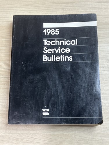 1985 Chrysler Technical Service Bulletins Factory Service Repair Manual ...