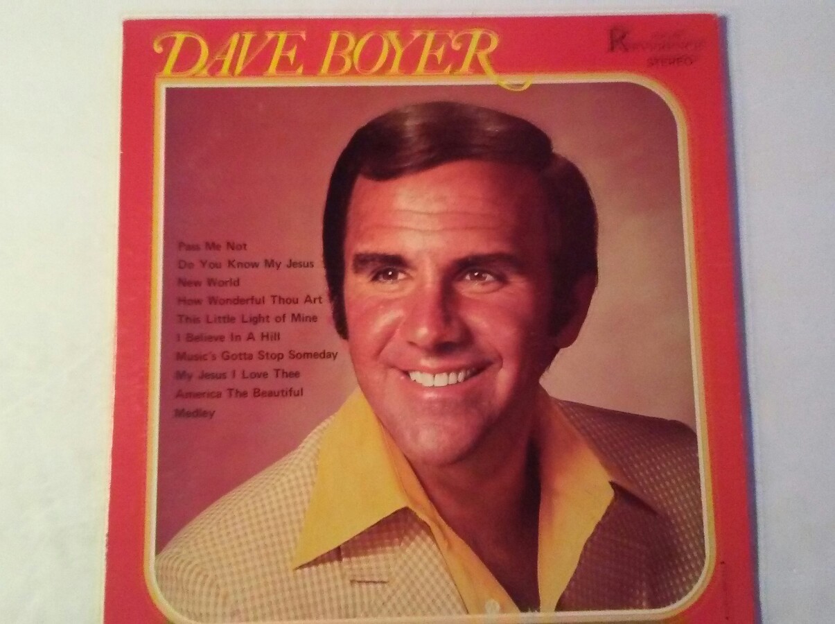 Dave Boyer Vinyl LP S/T Self Betitelt Reverence Records RLP603 Stereo ...