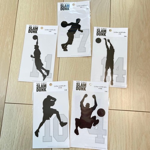 [THE FIRST SLAM DUNK] Mini wall stickers set of 5 | eBay