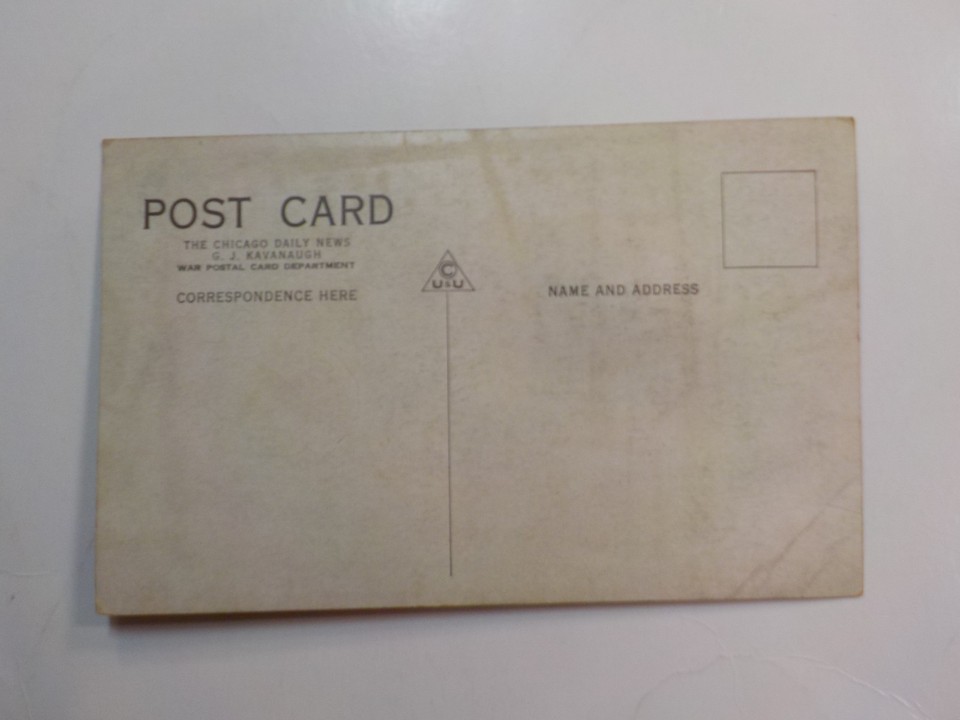 WW1 Postcard Whipper Tank In Action Troops Digging In France Post Card ...