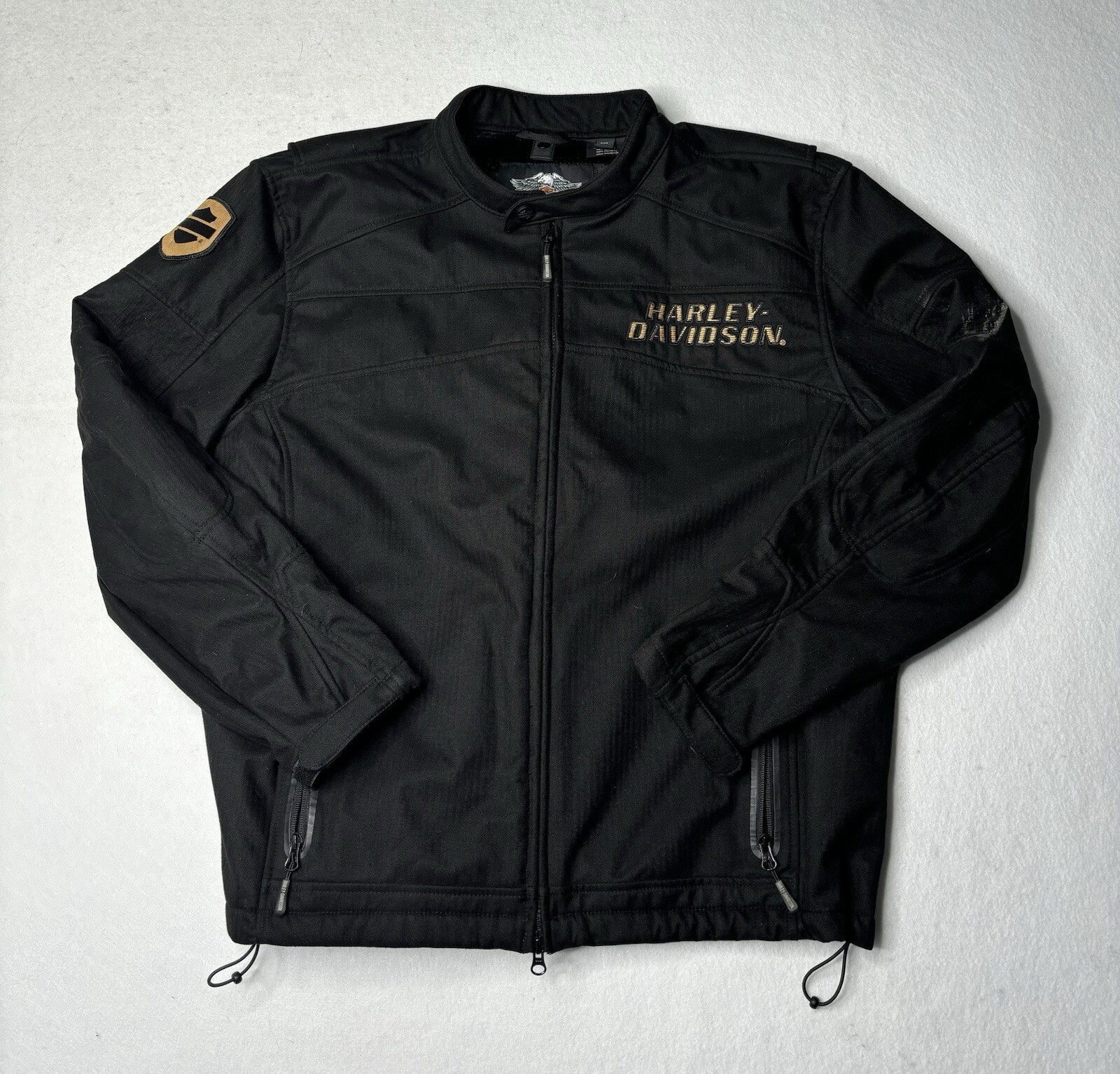 Harley Davidson Men's Black Riding Motorcycle Jacket … - Gem