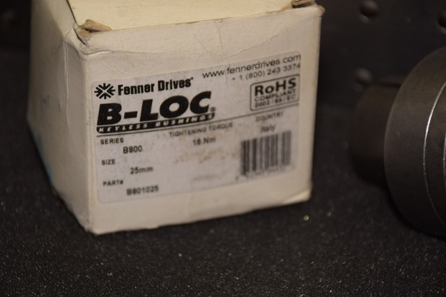 Fenner Drives B-loc Keyless Bushings B80125 Series B800 25x34mm for ...