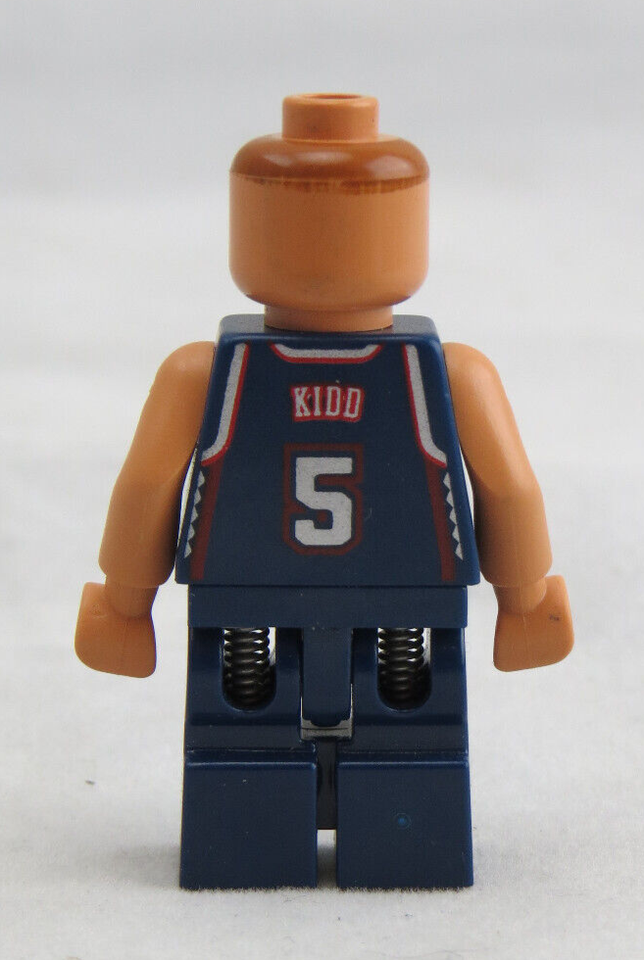 LEGO Sports NBA Basketball JASON KIDD #5 nba002 Minifigure New Jersey ...