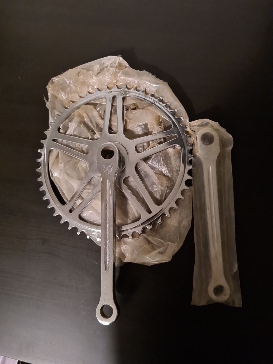 Omega Crankset Single speed 200mm 48 teeth | eBay