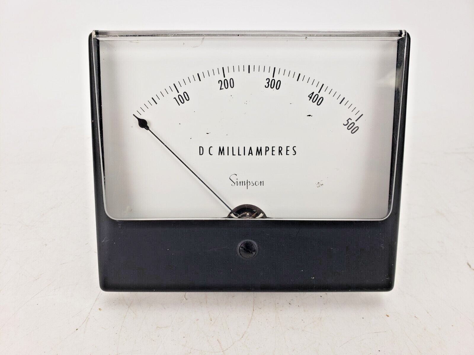 Vintage Simpson Model SK-525-457 DC Milliamperes 0-500 Meter Panel ...