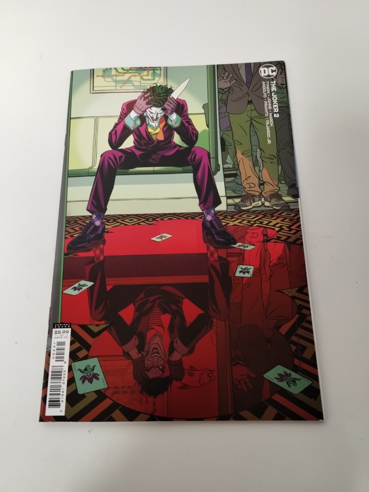 The Joker 2 1st print variant cover C 1st appearance of Vengeance DC ...