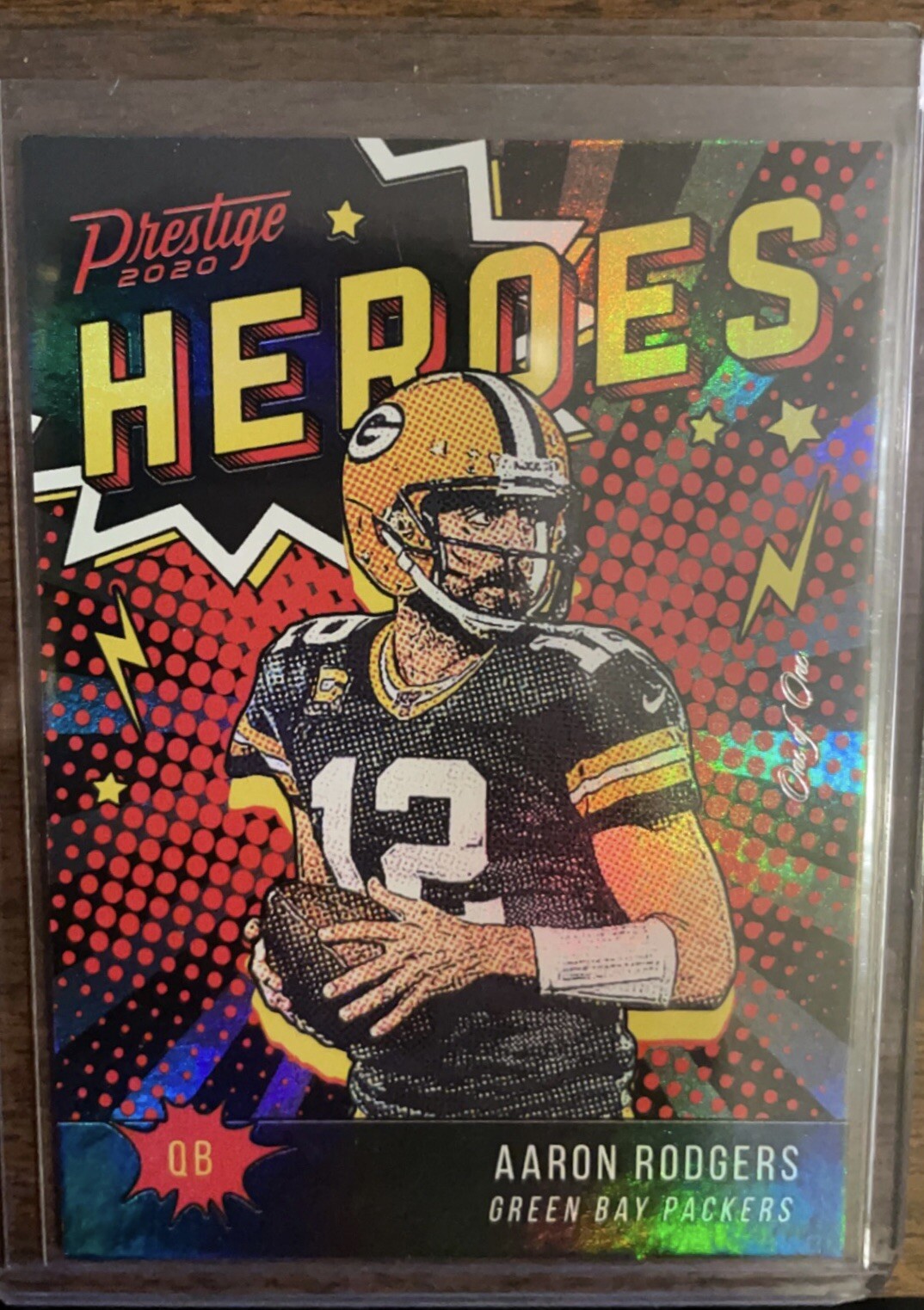 Aaron Rodgers Prestige Heroes Insert 1/1 + Near Rainbow (base, /299 ...