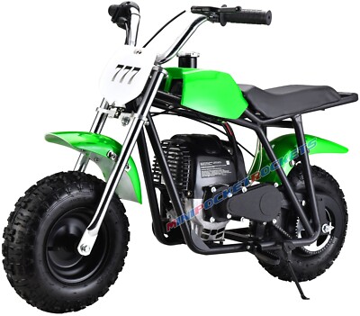 Mini Chopper Gas Pit Bike, Off Road Knobby Tires - 40cc Mini Motorcycle ...