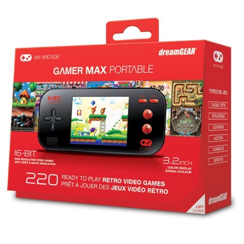MY ARCADE DGUN-2878 Gamer Max Portable 16-Bit Machine Game | eBay
