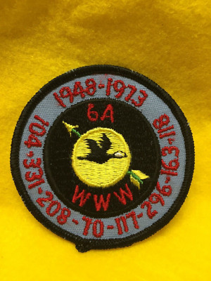 (ae4) Boy Scouts- WWW Area 6-A conference patch - 1973 - 25th ...