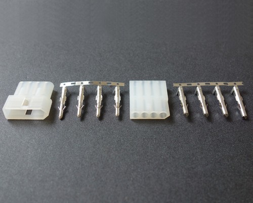 5 Sets Molex 4 Pin 0.093 .093" Male Female Power Plug connector Arcade ...