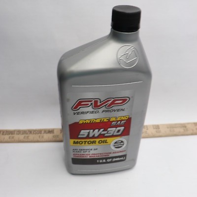 FVP Synthetic Blend Motor Oil FVP5W30SB-QT | eBay