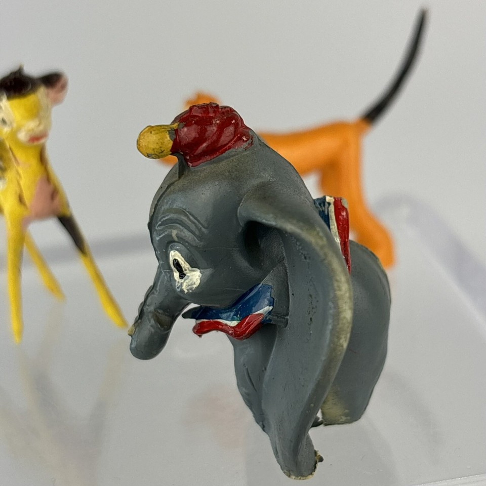 Vintage Marx Disneykins Dumbo Pluto Bambi Plastic Figurines - Lot Of 3 ...