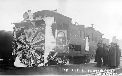 Railroad Train Snow Plow Gregory South Dakota SD - Reprint | eBay